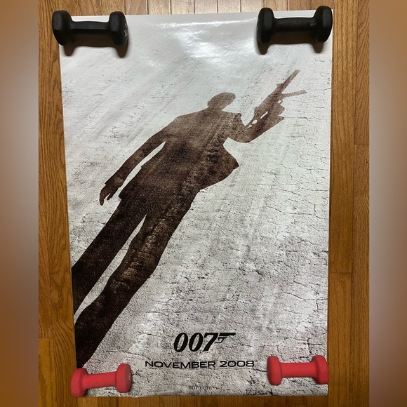 007 | Wall Decor | 07 James Bond Authentic Movie Poster | Poshmark